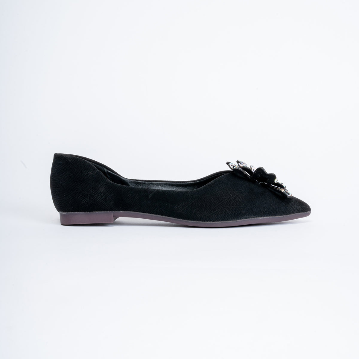 No Flowers Given! - Black Partywear Bellies – Forever Shoe Bazar